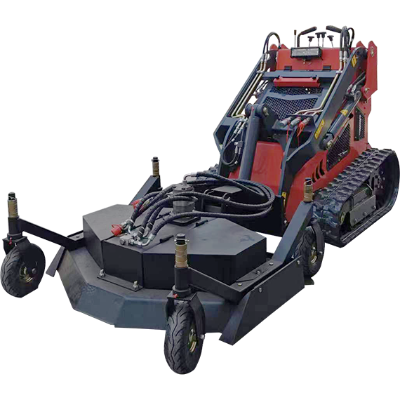 Mini Skid Steer Loader 430T with Lawn Mower China Factory_China ...